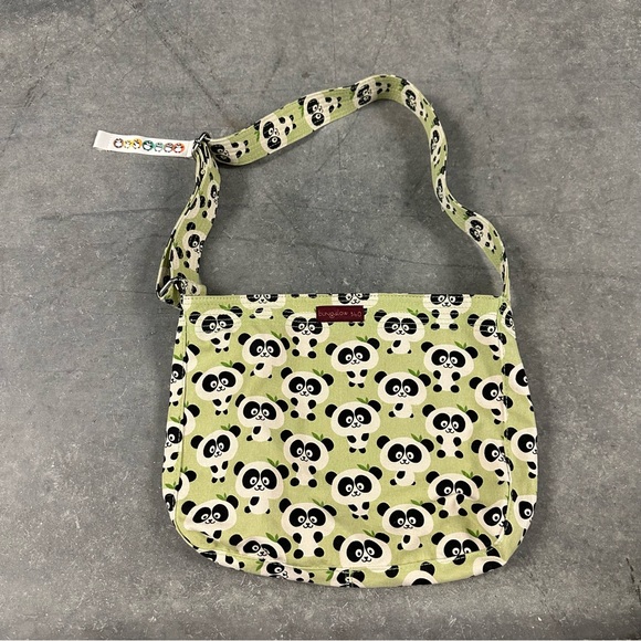 bungalow 360 | Bags | Bungalow 36 Crossbody Tote Bag Panda Allover ...